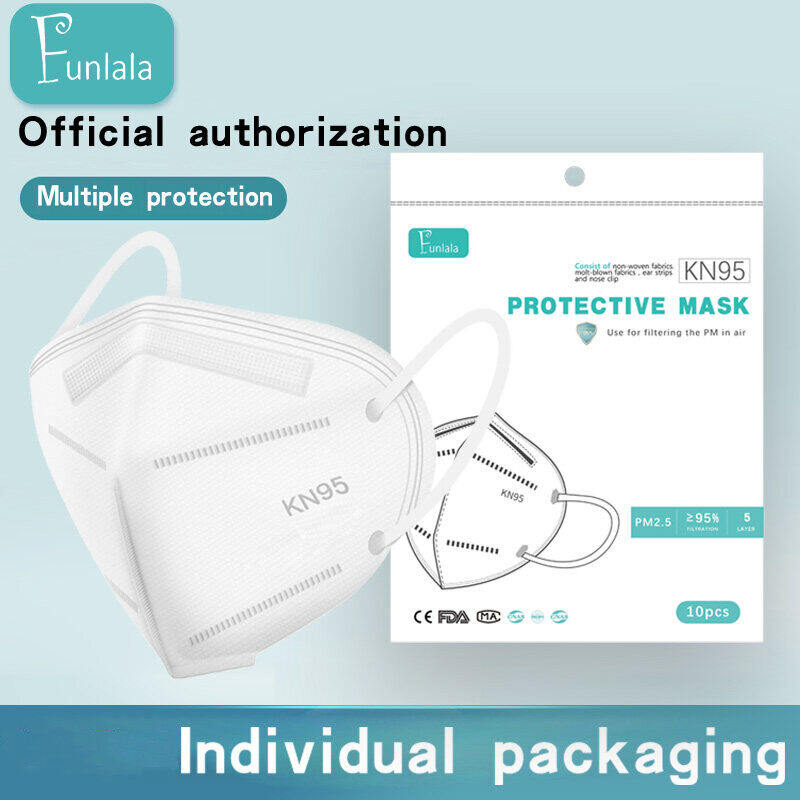 100 PCS KN95 Mask Original 50 Pcs 5 ply Face Mask N95 Face Mask ...