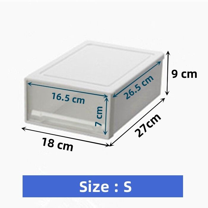 【i.Rumah】 5L/13L/21L/36L Stackable Storage Box Multipurpose Plastic ...