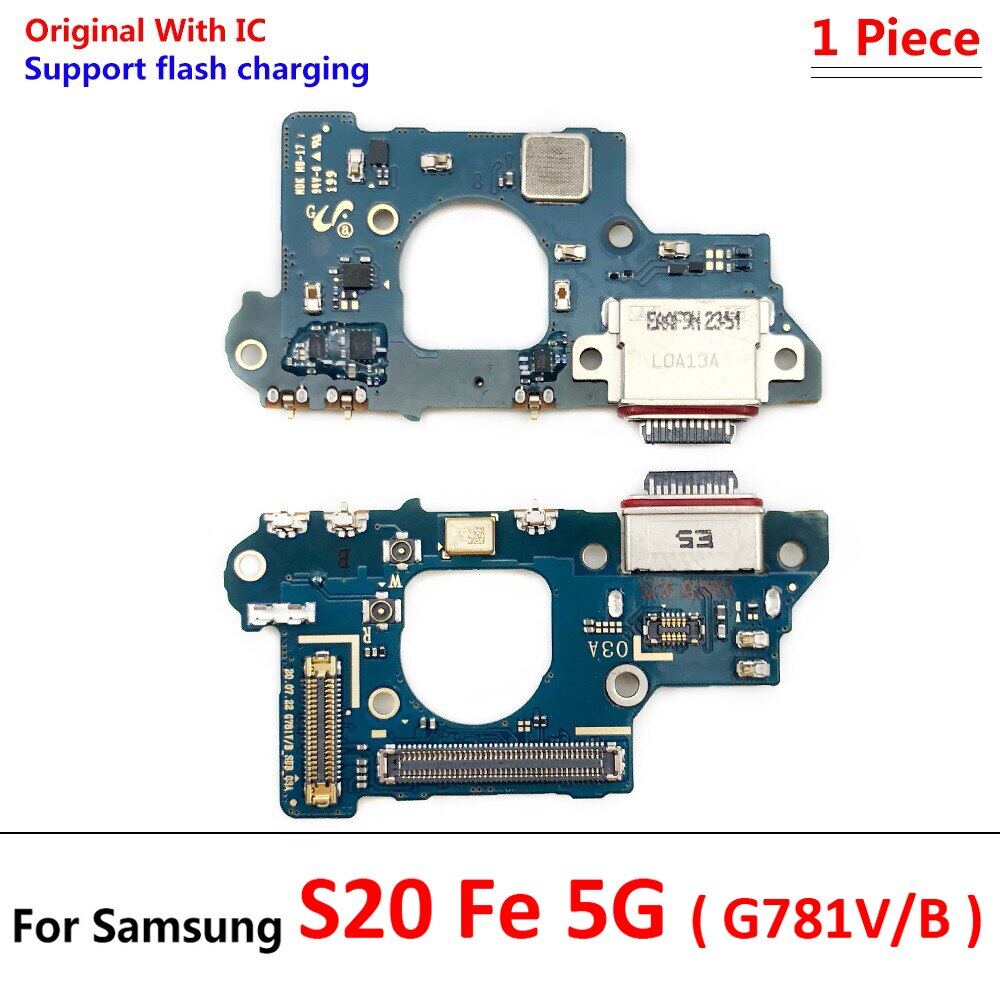 For Samsung Galaxy S20 Fe 4G 5G G780 G780F G781 Dock Connector USB Charger Charging Port Flex ...