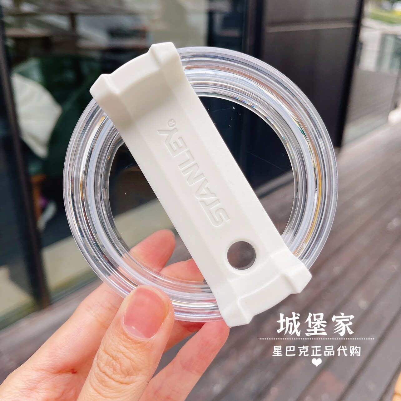 Starbuck ถ้วยสีฟ้าเงินระยิบระยับ Gradient Stanley สแตนเลสแก้วมีหลอดความ ...