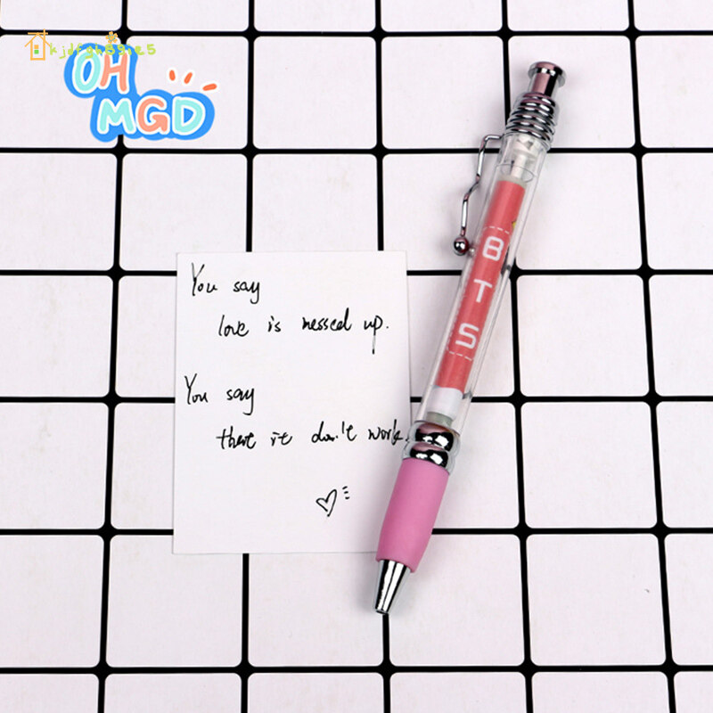 KJDF Bangta Boys 0.5 มม.ปากกาหมึกเจลสีดำBTS - kjdfgh89ie5 - ThaiPick