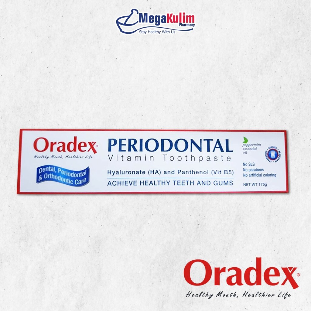 Oradex Periodontal Vitamin Toothpaste 175g | Lazada