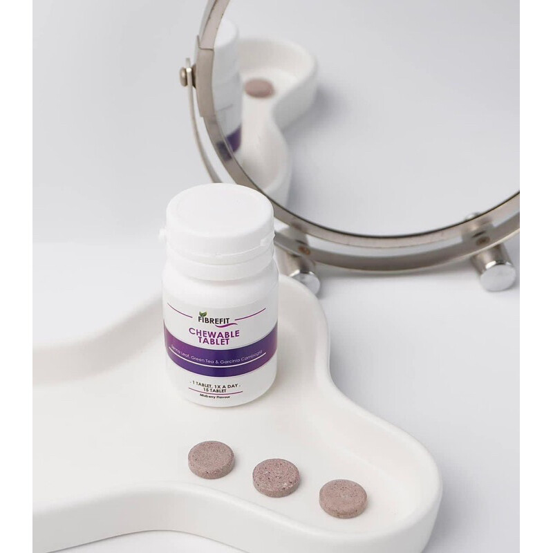 FIBREFIT CHEWABLE TABLET SAKA KURUS VIRAL 🔥 FAST DELIVERY 🔥 ORIGINAL ...