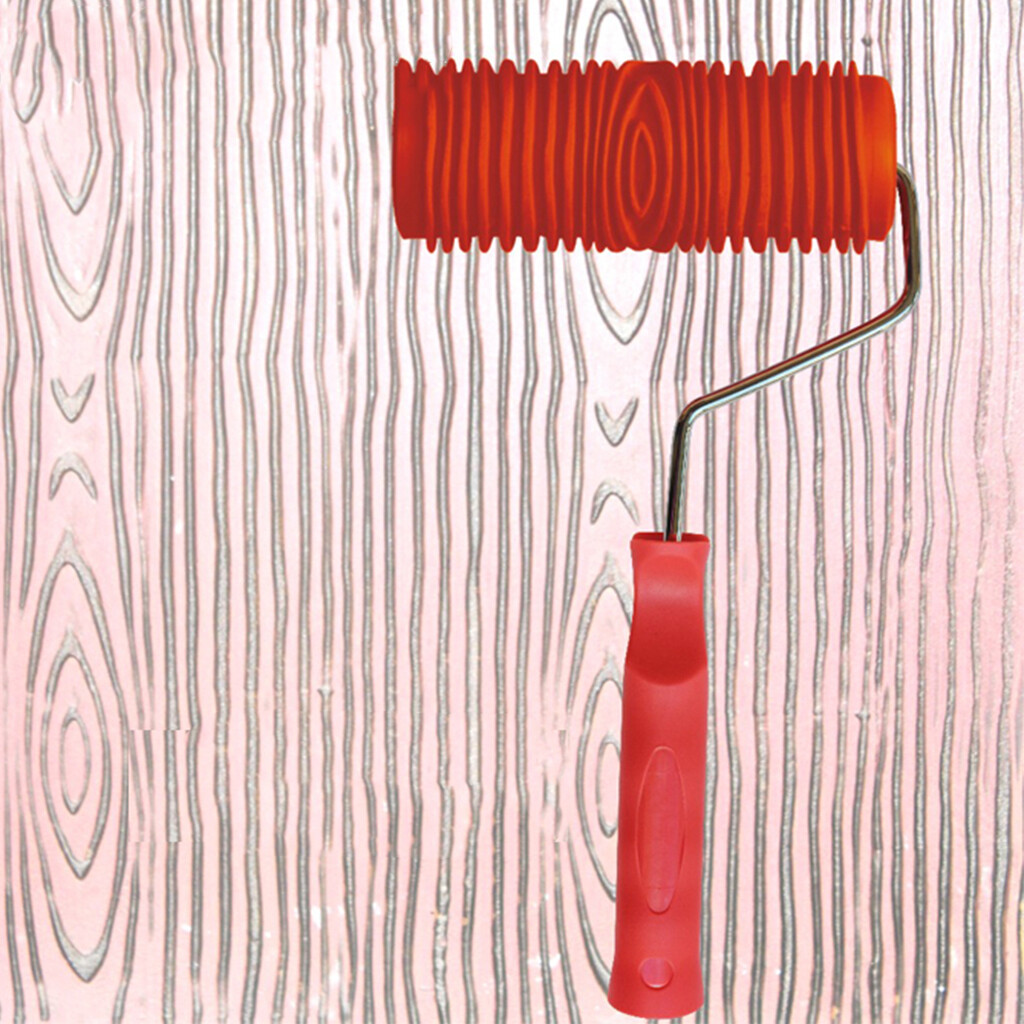 Embossed Paint Roller Sleeve Wall Texture Stencil Brush Pattern Art ...
