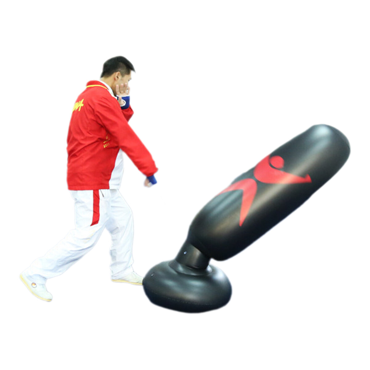 Happpybuyner Inflatable Decompression กระสอบชกมวยการฝึกอบรม Tumblers ...