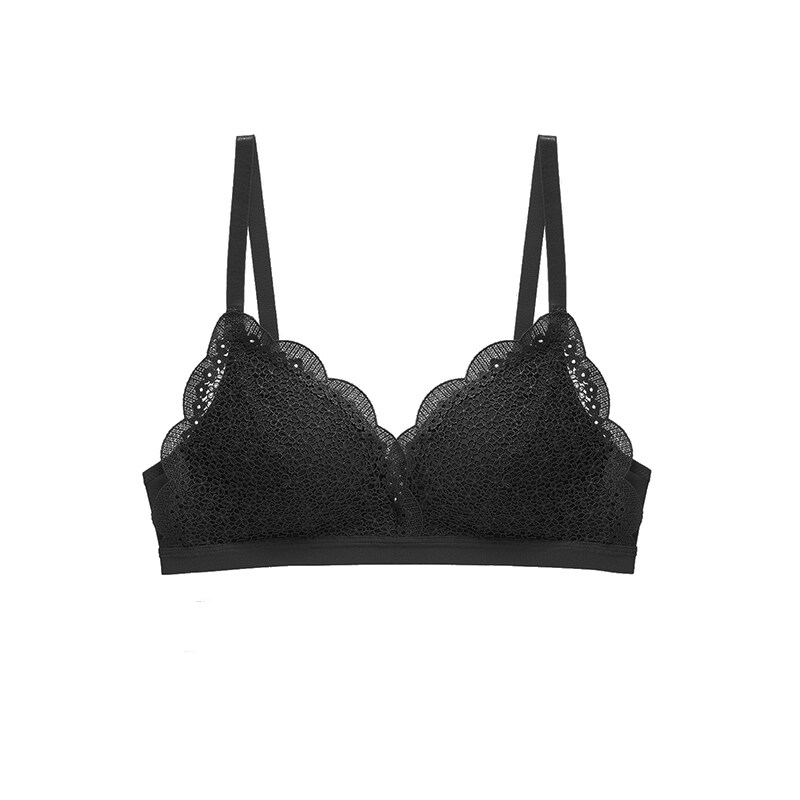 Lizida Japanese Sexy Lace Girl Triangle Cup Bra Without Steel Ring
