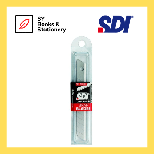 SDI Cutter Knife 0411A 0426A / Student Knife Pisau Pemotong Office Student School Stationery ...