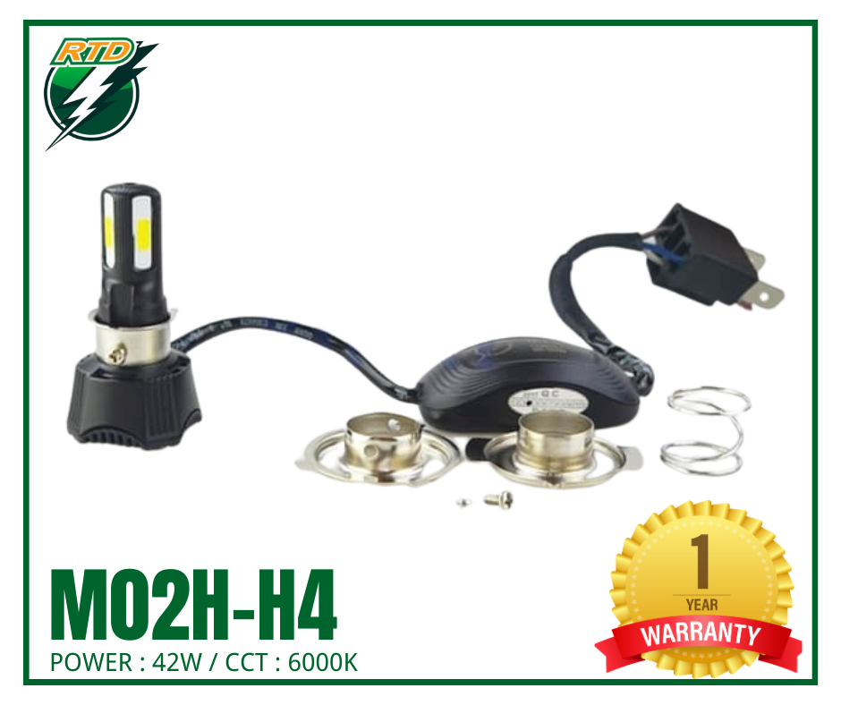 M02H-H4 LED MOTORCYCLE HEADLIGHTS | (ORIGINAL) RTD MALAYSIA OFFICIAL ...