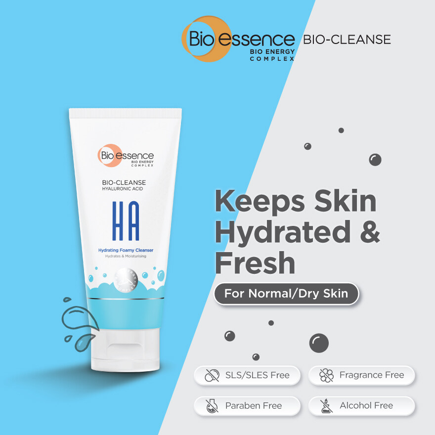 Bio-essence Bio-Cleanse HA Hydrating Foamy Cleanser 100g | Lazada