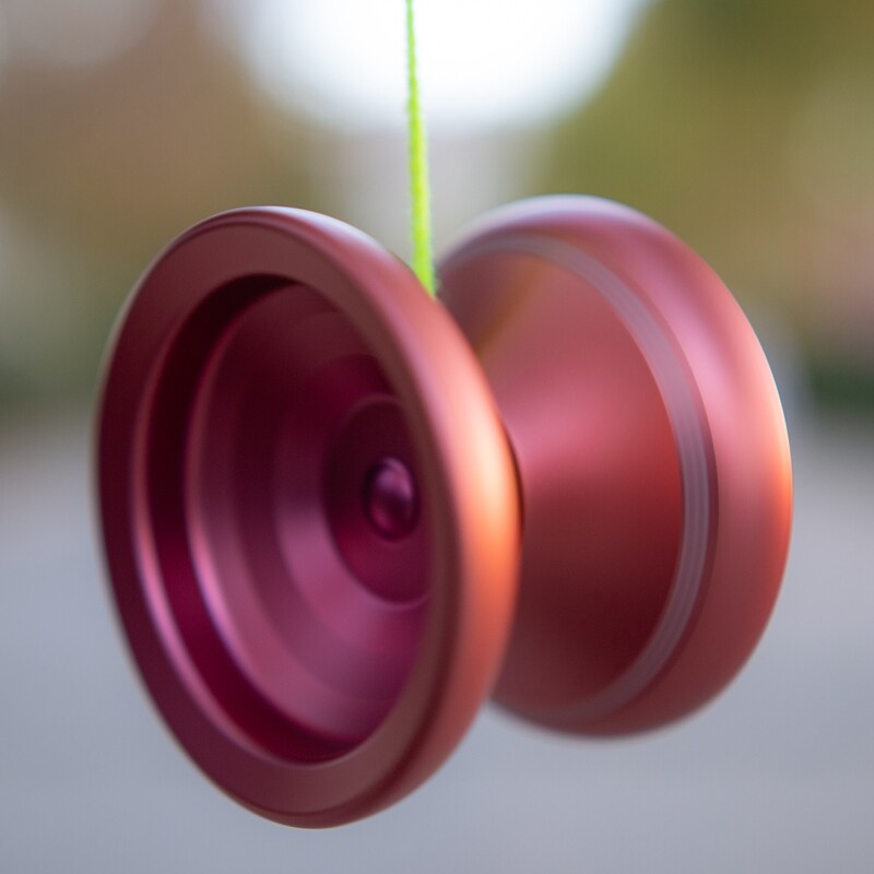 Professional Unresponsive Aluminum Alloy Yoyo D56.4mm High Precision T ...