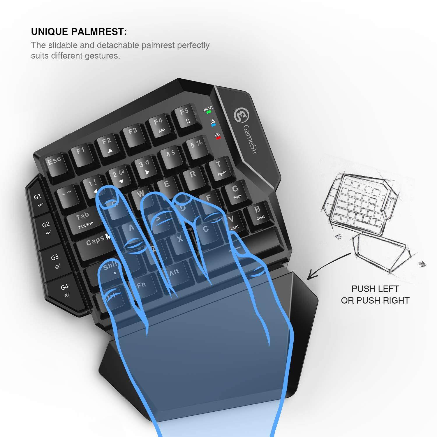 GameSir VX Aimswitch Keyboard and Mouse Adapter for PS4/ Xbox One ...