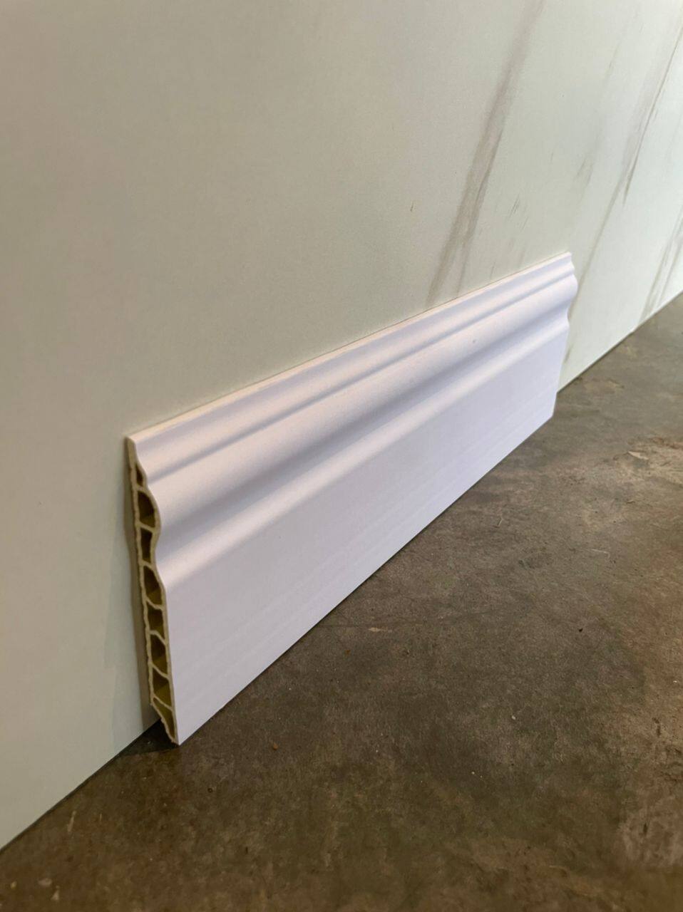 【Ready Stock】Flooring skirting PVC 10cm 8feet length SPC vinyl flooring ...