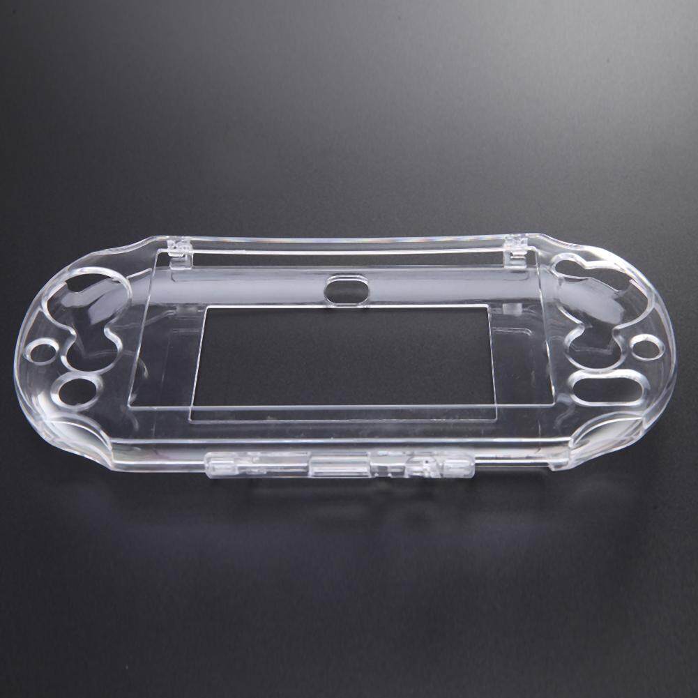 Crystal Protect Hard Guard Shell Case PS Vita PSV(Clear)(Black ...