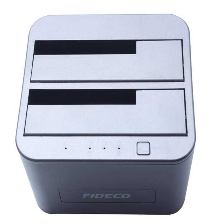 FIDECO USB3.0 Dual Bay HDD Docking Station For 2.5''/3.5'' SATA HDD and ... FIDECO USB3.0 Dual Bay HDD Docking Station For 2.5''/3.5'' SATA HDD and ...