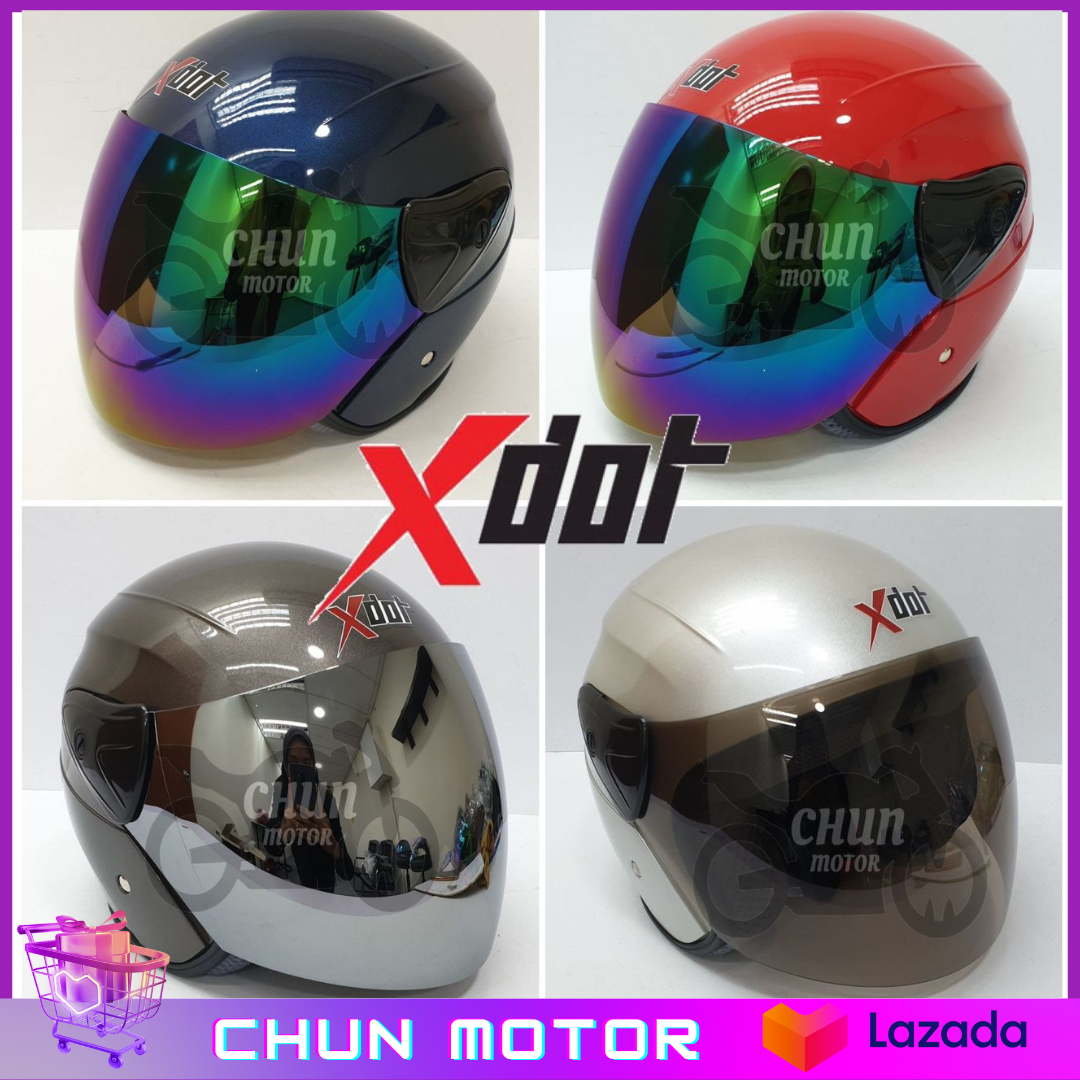 High Quality Motor Helmet X-DOT G618 with Visor (Sirim Approved) Xdot ...