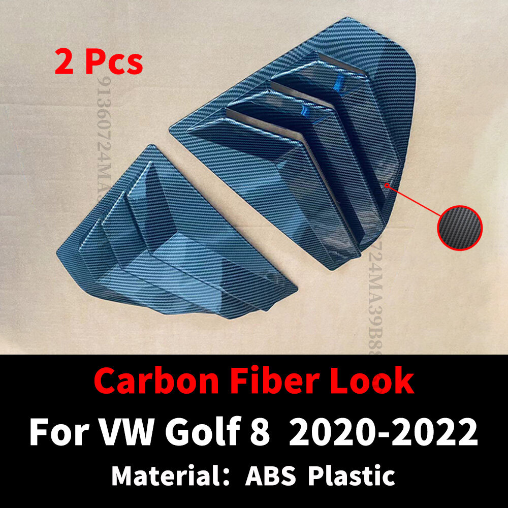 Rear Window Louver Shutter Cover Trim Decoration Accessories Body Kit ...