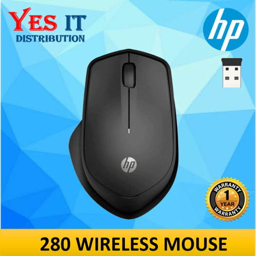 HP 280 19U64AA Noise Reduction Silent Wireless Mouse | Lazada