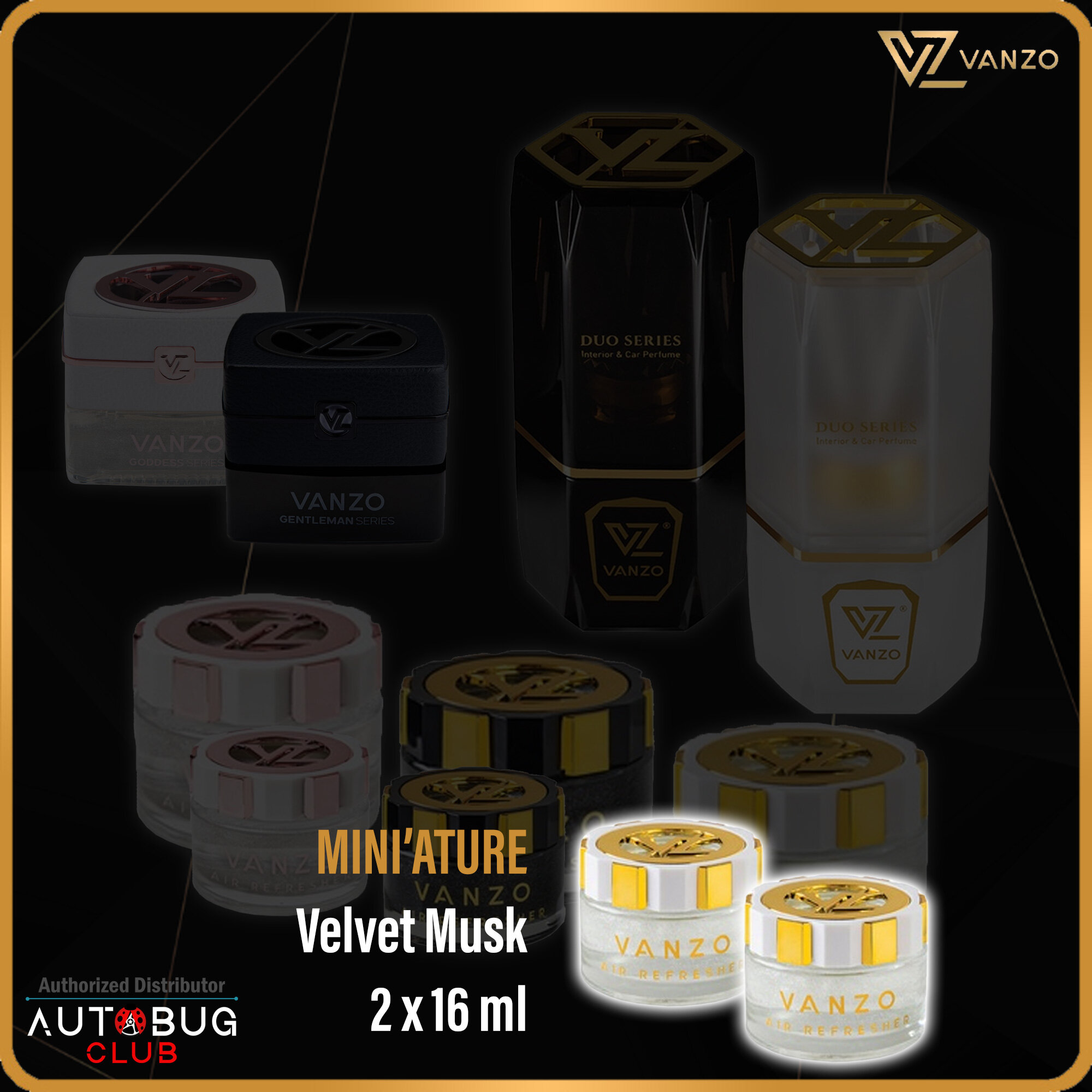 (100% Original) VANZO Car Home Perfume Air Freshener Aroma Diffuser ...