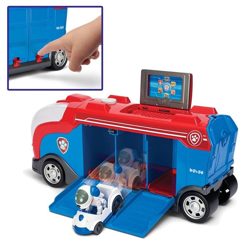 Paw Patrol Rescue Bus Dog Car Action FIGURE ของเล่นลูกสุนัขกู้ภัยรถยนต์ ...