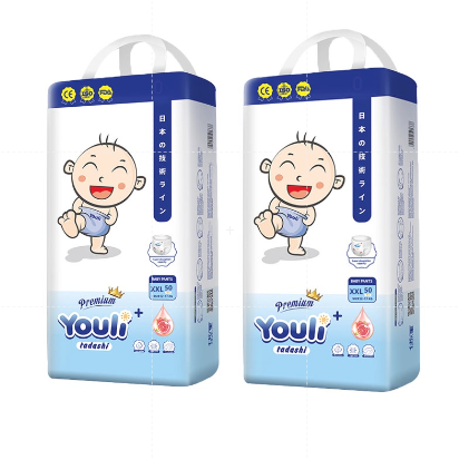 YOULI New Upgraded Diaper - TADASHI Baby Diaper Large Absorption Anti ...