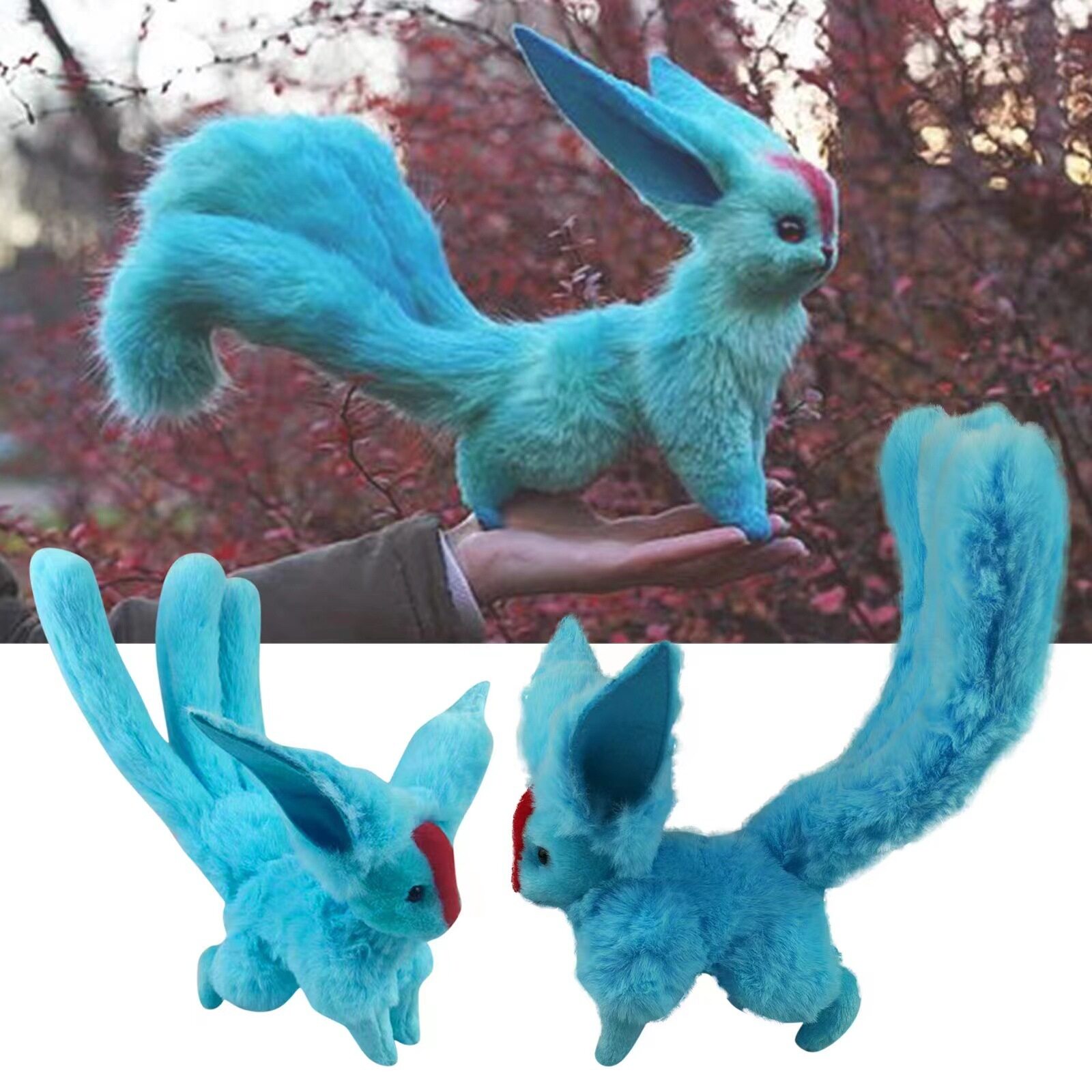Blue Fox Plush Dolls จาก Garchman Bio-Carbuncle ตุ๊กตาของเล่นตุ๊กตา ...