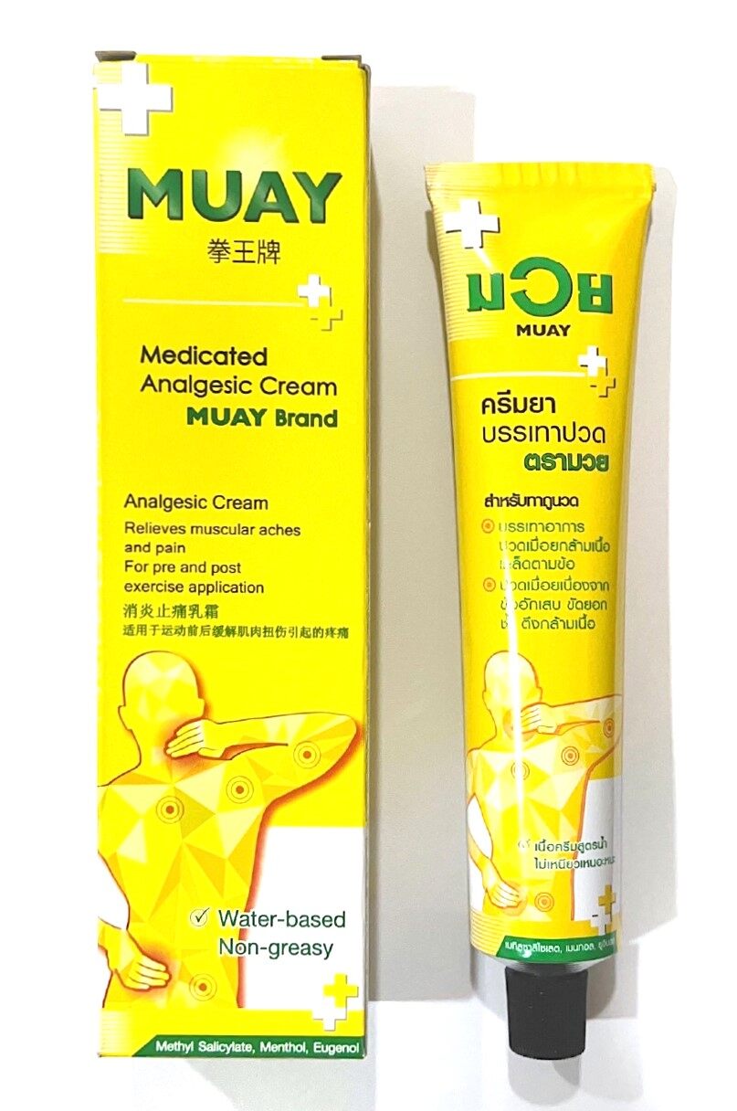 [THAILAND] Namman Muay Medicated Analgesic Cream 30g / 100g | Lazada
