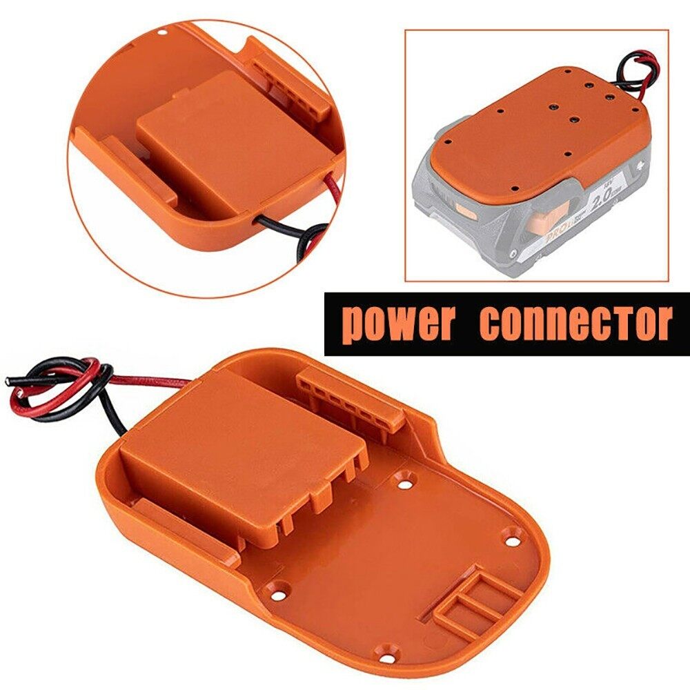 Battery Adapter Power Dock Adapter For RIDGID 18V For AEG 18V Power ...