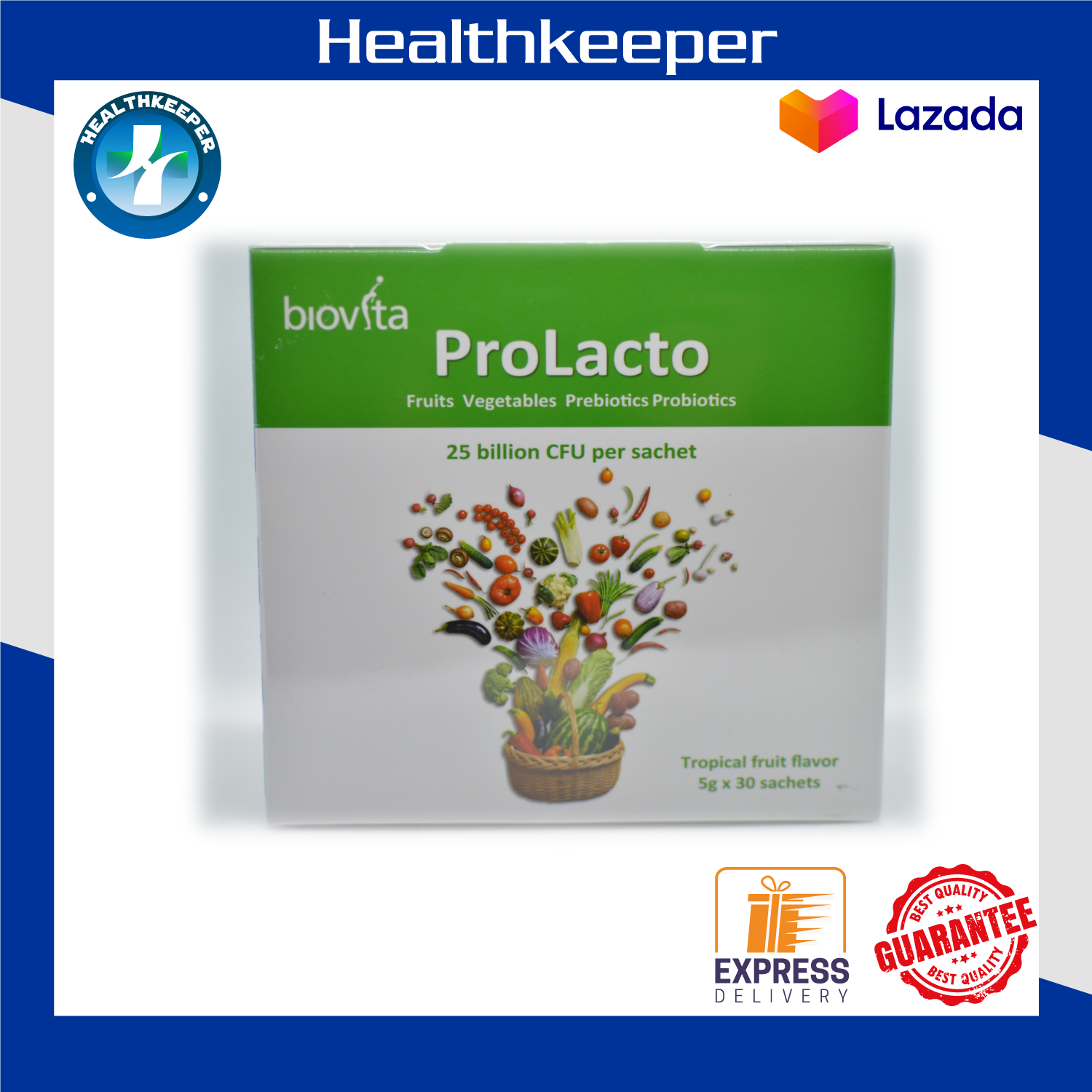 [Healthkeeper] Biovita Prolacto Fruits Vegetables Probiotics Prebiotics ...