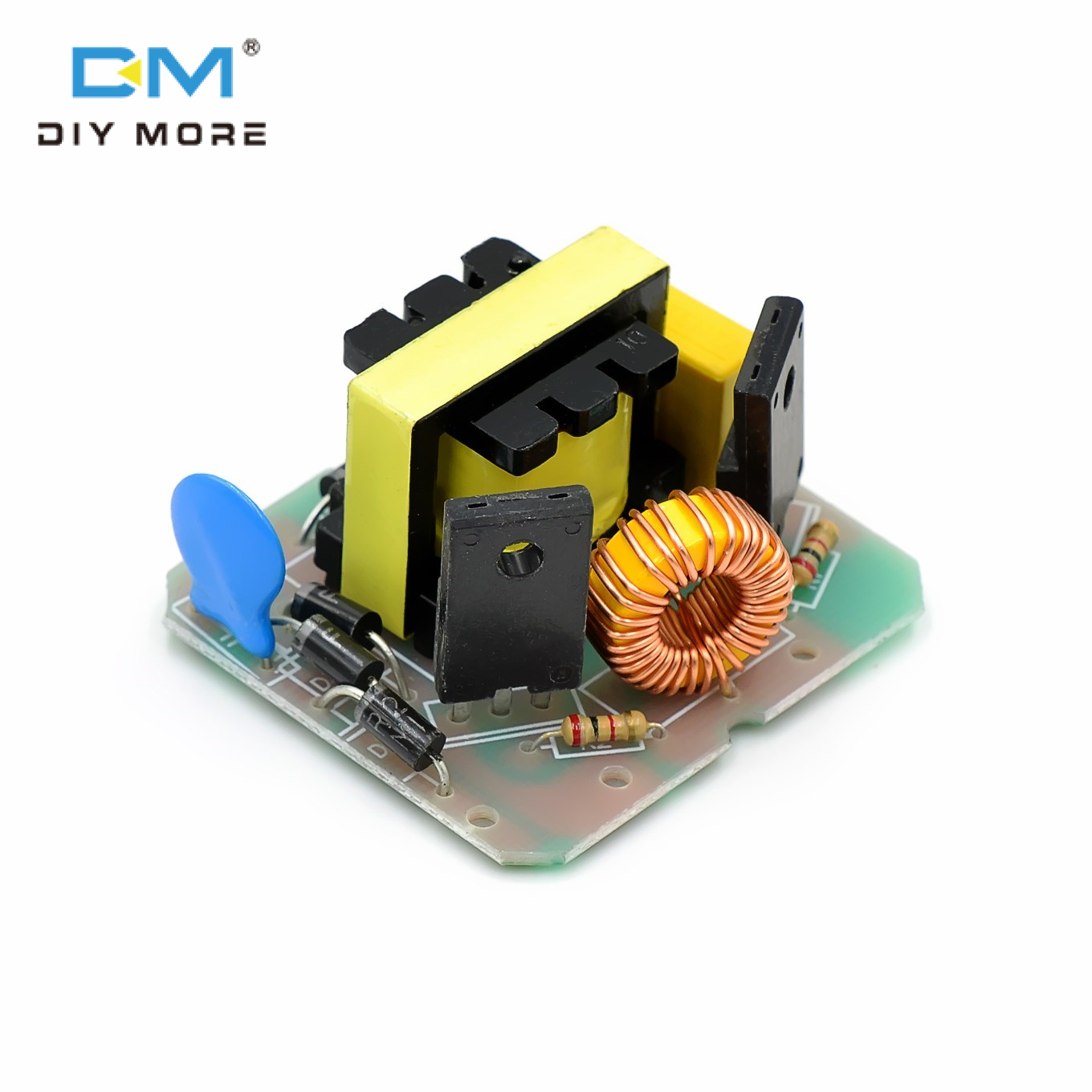 diymore Dual-mode 40W DC-AC inverter power supply 12V liter 220V step-up transformer step-up ...