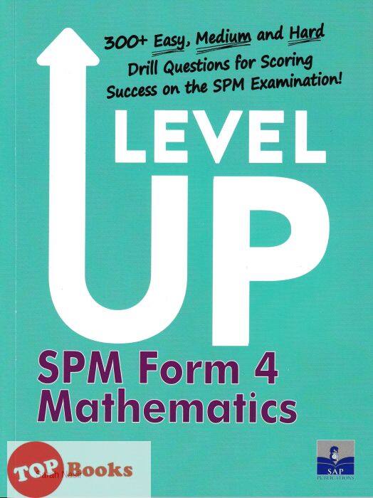 [TOPBOOKS SAP] Level Up SPM Mathematics Form 5 (2024) | Lazada