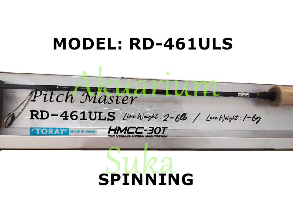 8171 TEAM SEAHAWK RANDUK PITCH MASTER ULTRALIGHT ROD SPINNING / CASTING ...
