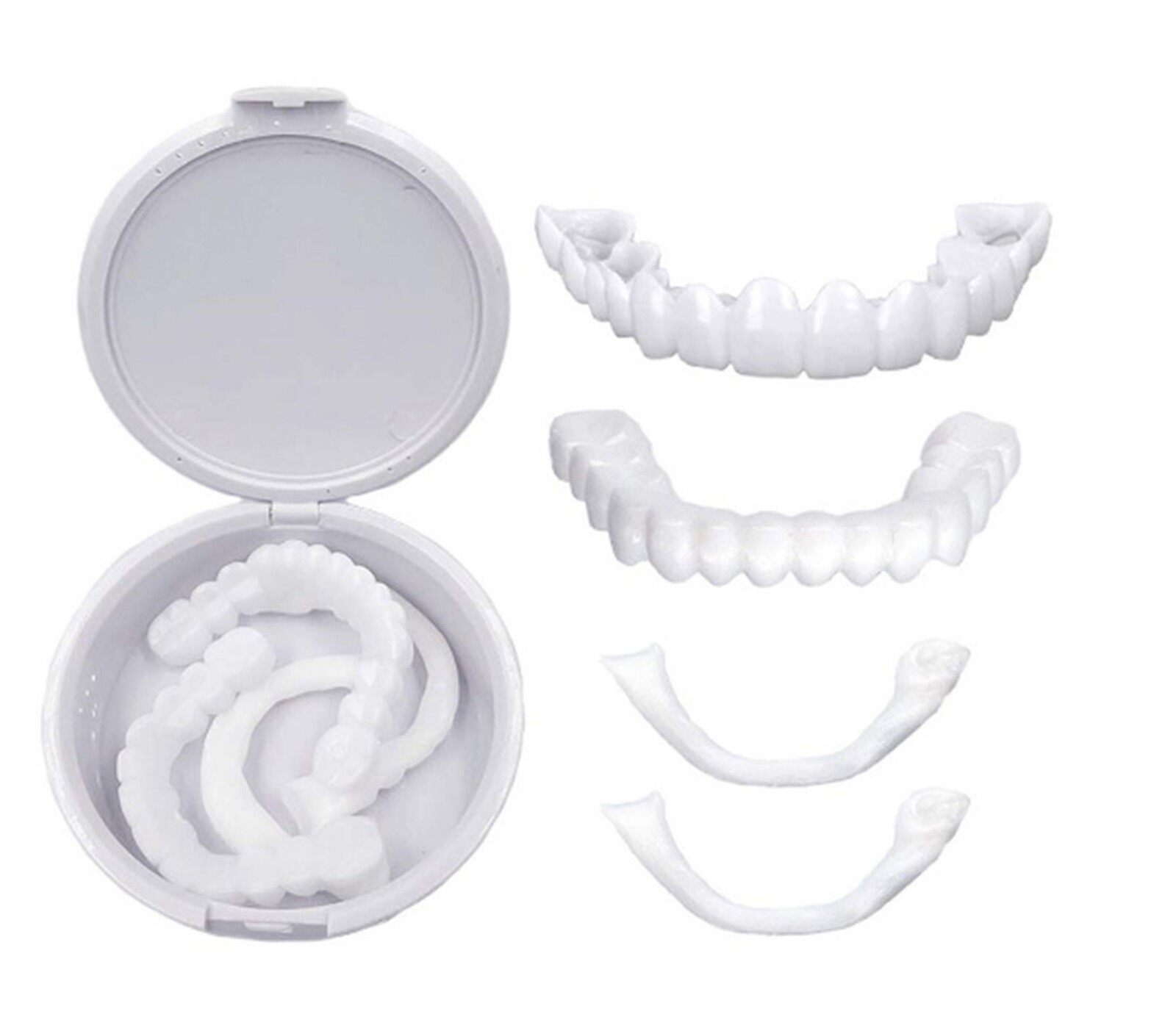 Teeth Veneers Upper And Lower Veneers Teeth Temporary False Teeth Cover ...