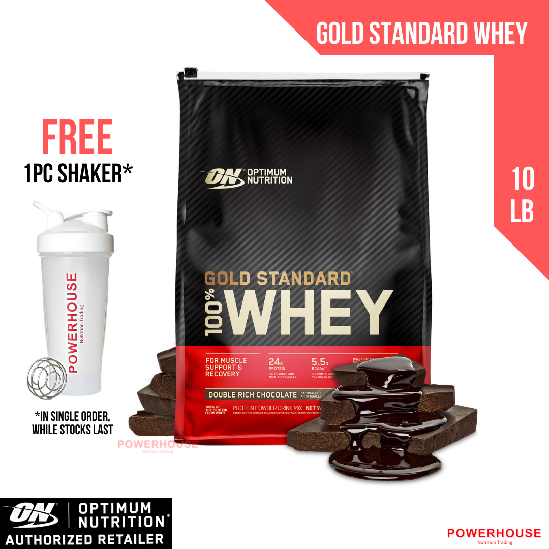 Optimum Nutrition Gold Standard Whey, 10 lb [Whey Protein, Strength ...