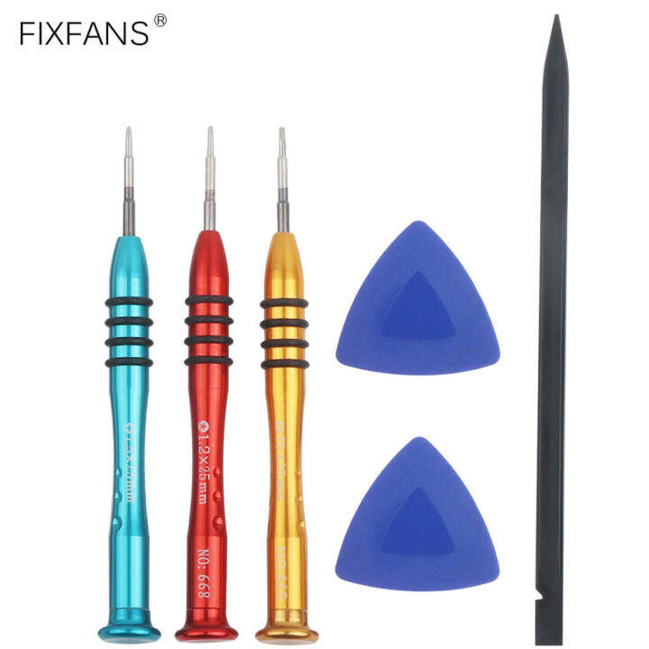 FIXFANS 6Pcs Laptop Repair Tool Kit 1.2mm P5 Pentalobe T5 Torx PH000 ...