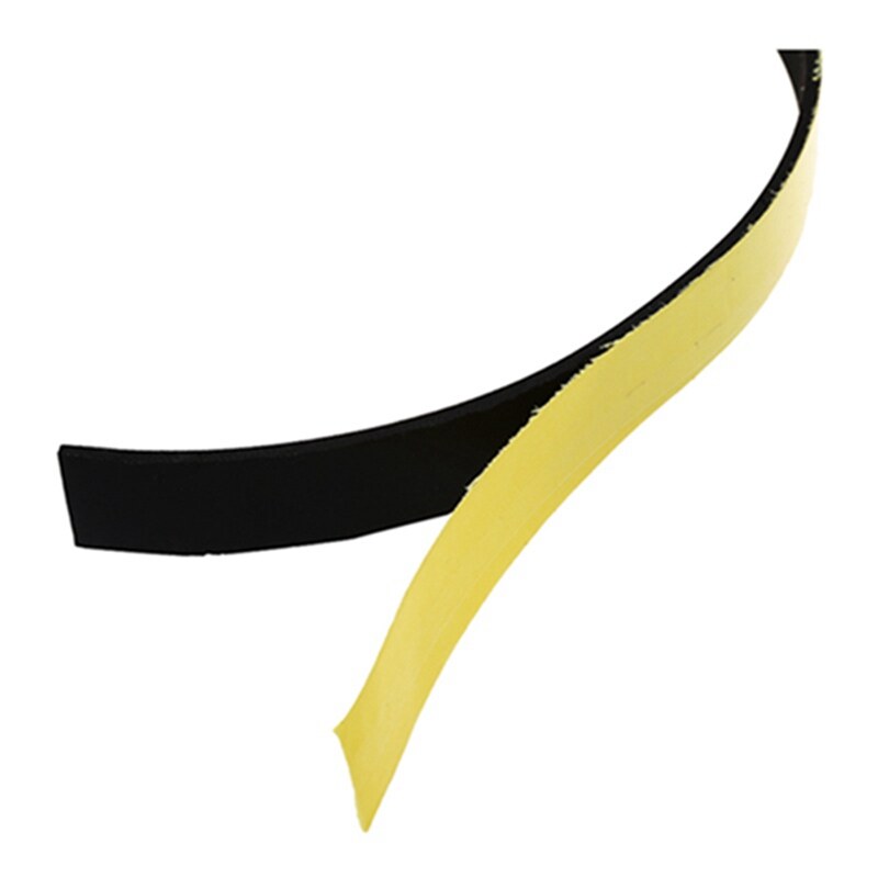 5m Black Single Sided Self Adhesive Foam Tape Closed Cell 20mm Wide x ...