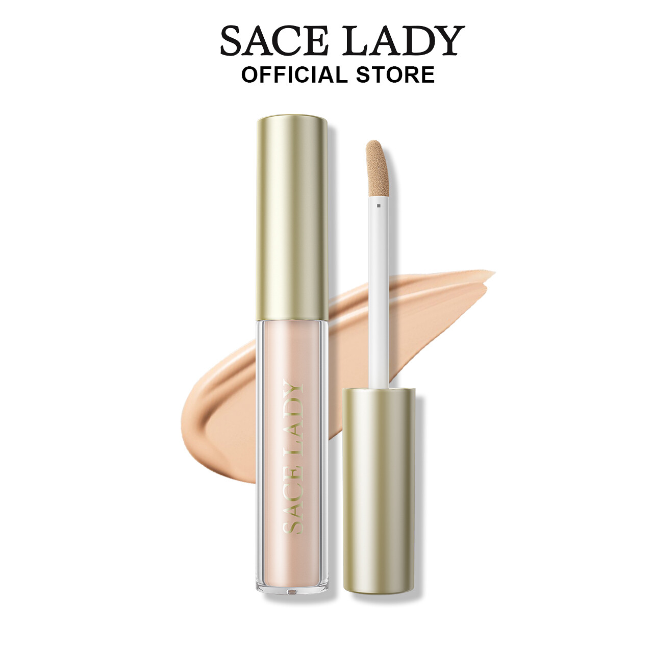 SACE LADY คอนซีลเลอร์กันน้ำตัวอย่างการปกปิดเต็มรูปแบบติดทนนาน ...
