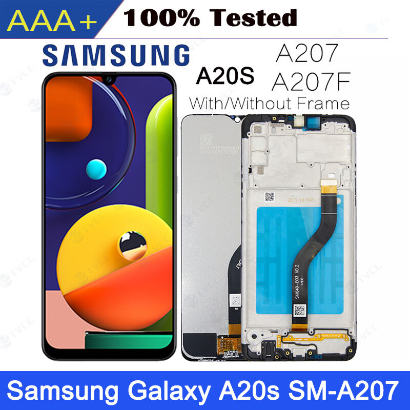 IPARTSEXPERT LCD for Samsung Galaxy A20s LCD SM-A207F LCD SM-A207M LCD ...