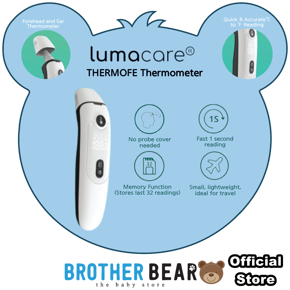 Lumacare THERMOFE Forehead and Ear Thermometer / NEEO Smart Otoscope ...
