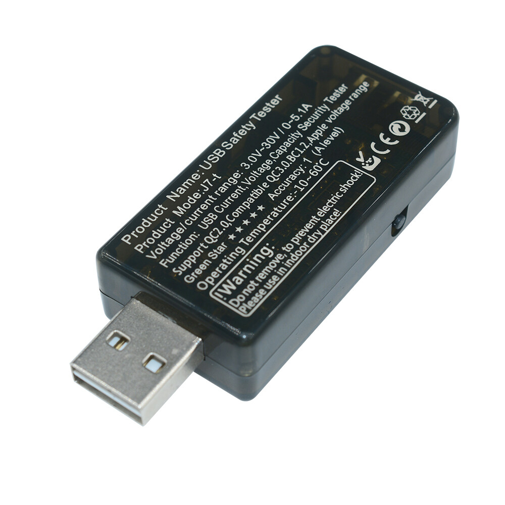 Diymore USB Power Meter Tester, LCD Charger Voltage Current Meter, Type ...