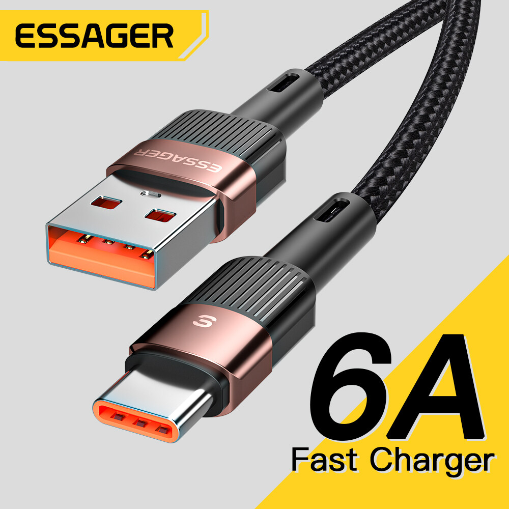Essager 100W Cáp USB C Để Loại C Để Chiếu Sáng Pd Nhanh Chóng Sạc Dữ Liệu 2 Trong 1 Dây sạc ...