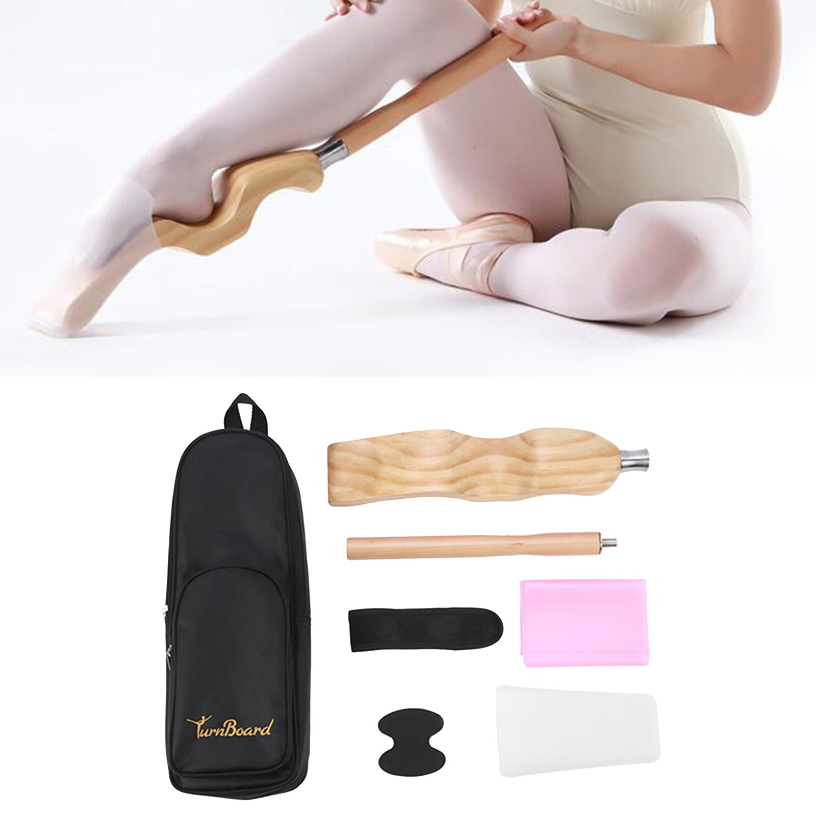 Flameer Professional Ballet Foot Stretcher Wooden Set Pine Dance Feet ...
