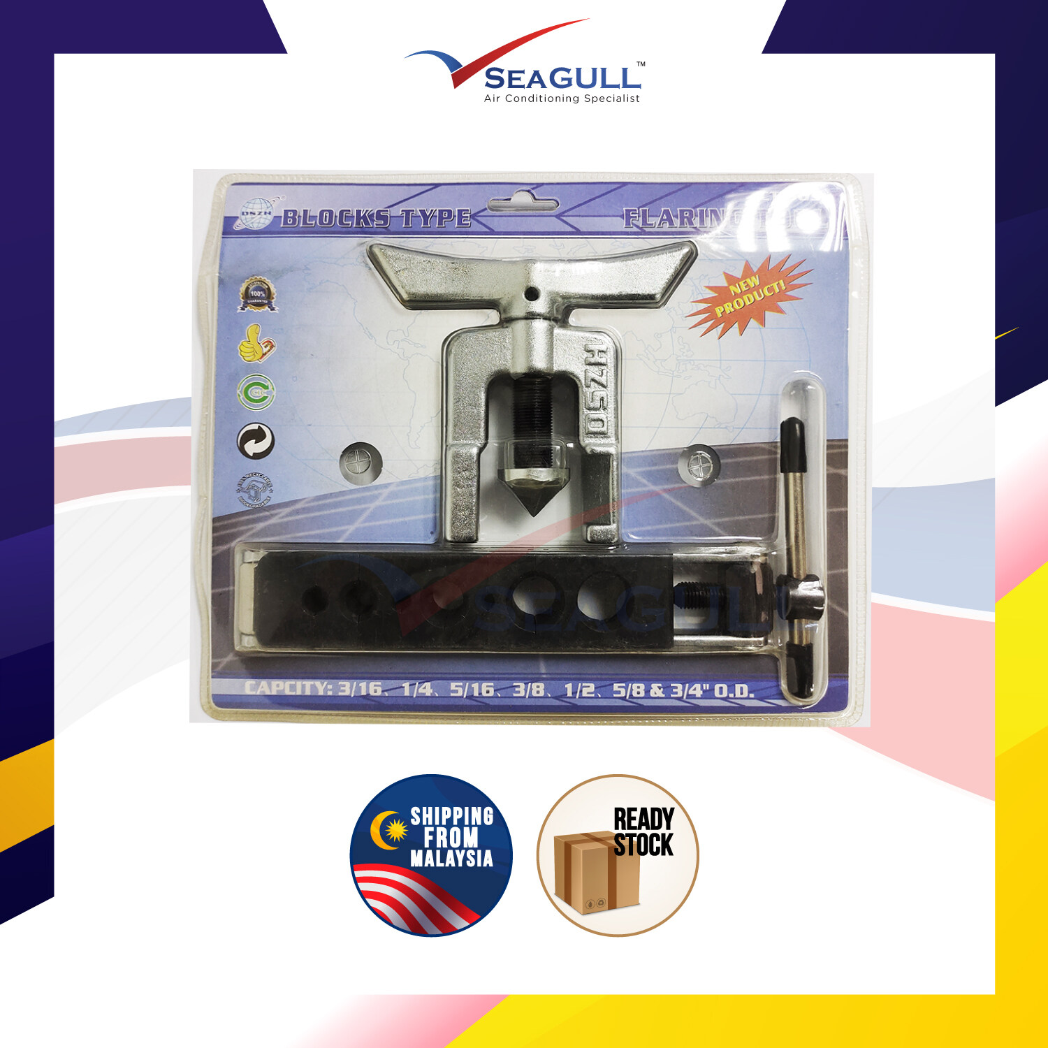 Refrigeration Tube Flaring Machine Blocks Type Flaring Tool (CT-505 ...