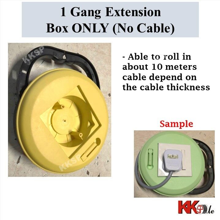 PVC Extension cable Roll BOX ONLY extension roller box extension box ...