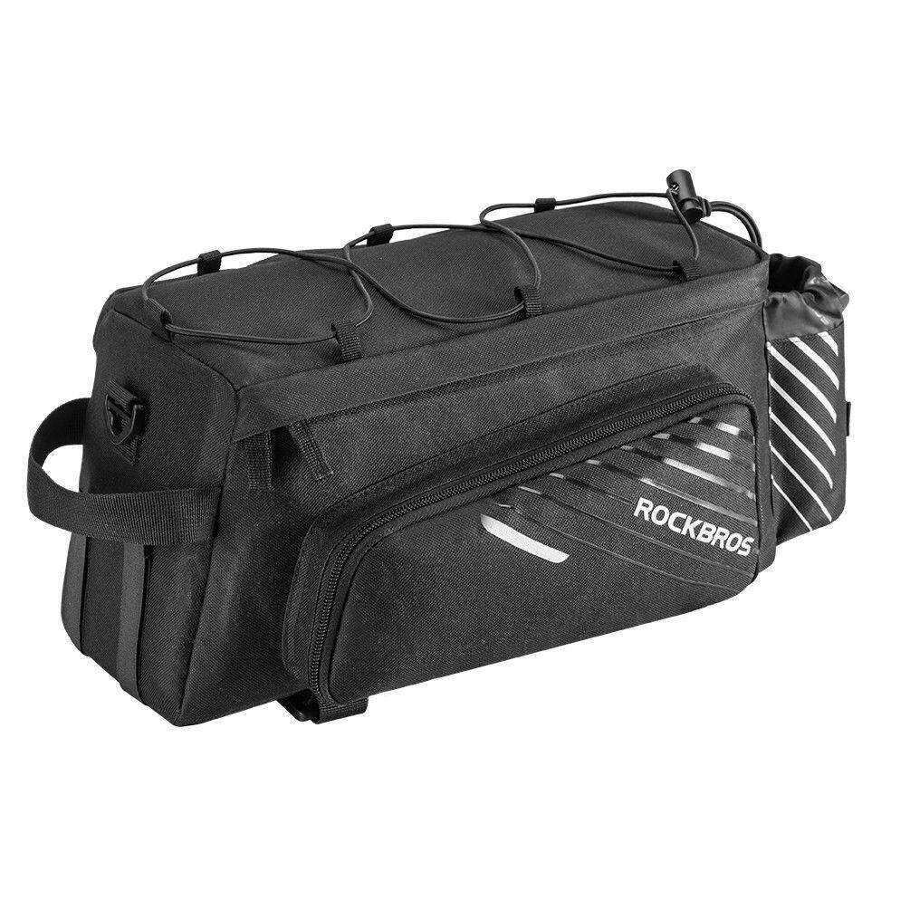 【Free shipping】RockBros MTB Cycling Bag Bicycle Rear Rack Pack Trunk ...