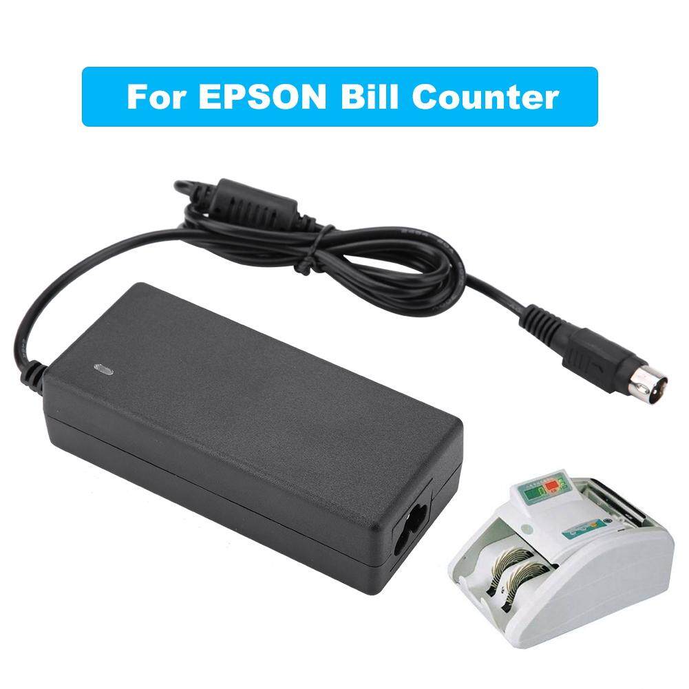 72W 24V3A 3pin Bill Counter AC DC Adapter Over Heat Protection Power ...