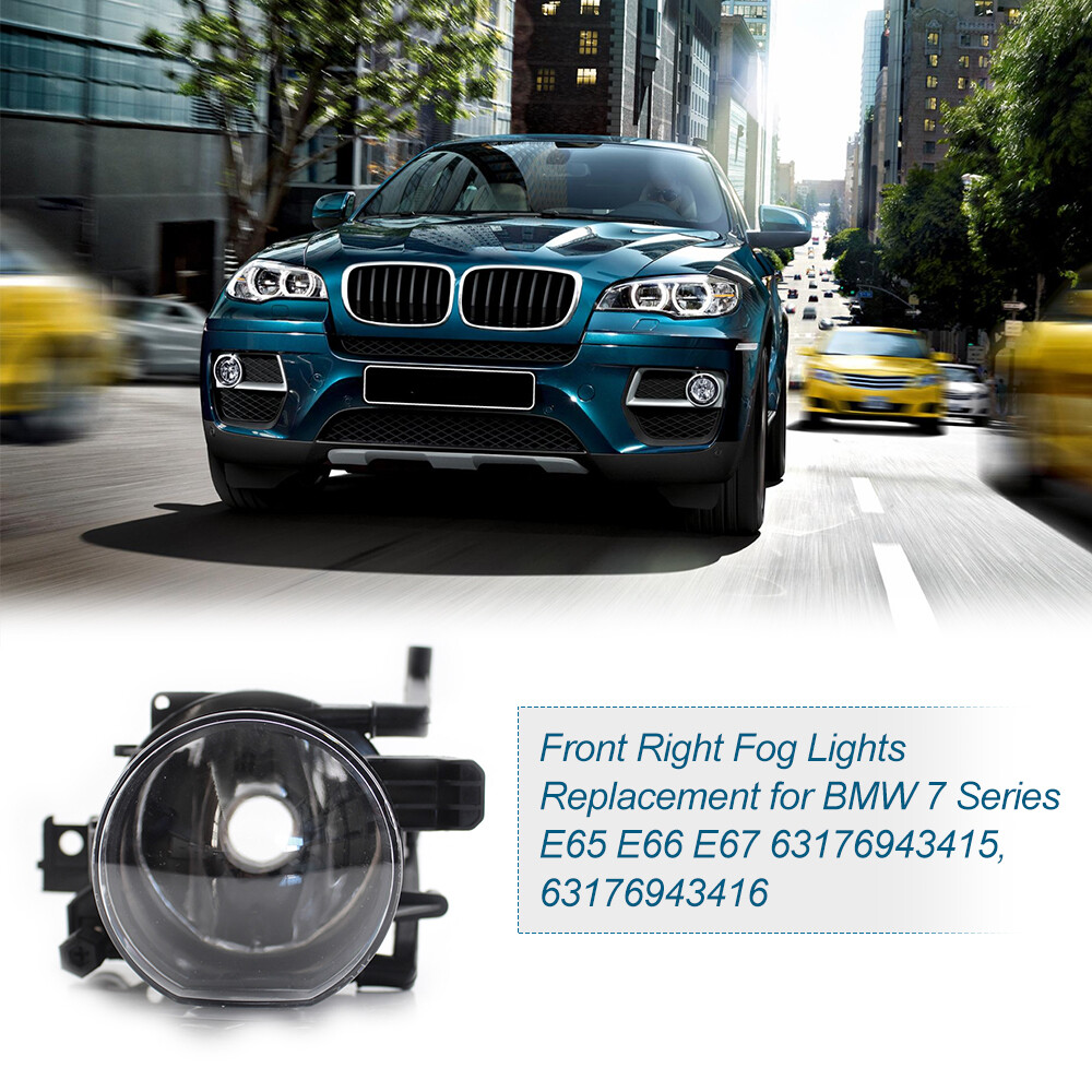 ไฟตัดหมอกด้านหน้าขวาเปลี่ยนสำหรับBMW 7 Series E65 E66 E67 63176943415 ...