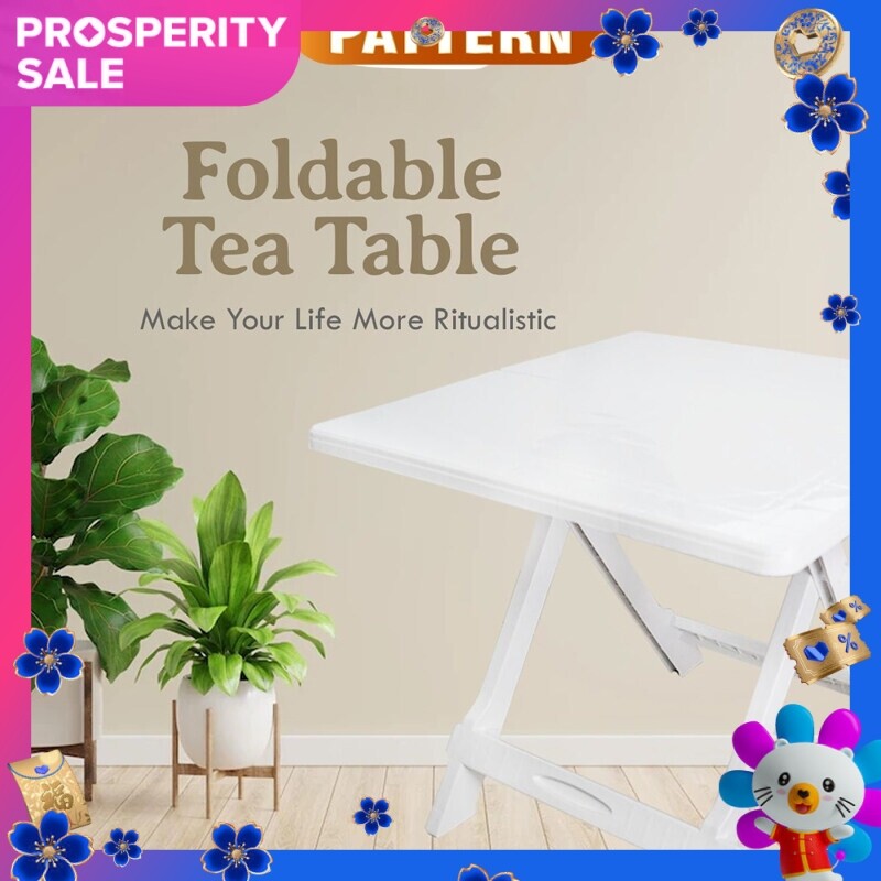 Foldable Tea Table Event / Catering / Hall / Buffet Folding Table Meja ...