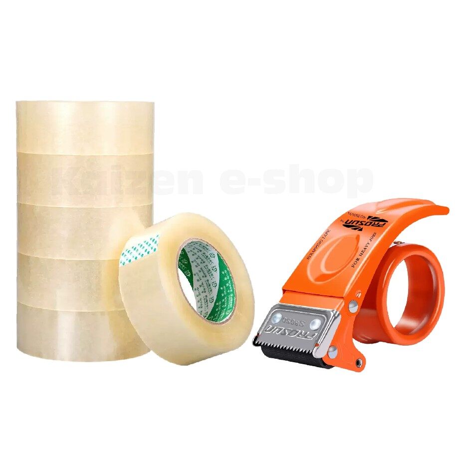 Prosun Heavy Duty Metal Tape Cutter Hand Held Dispenser Width 48mm | Lazada