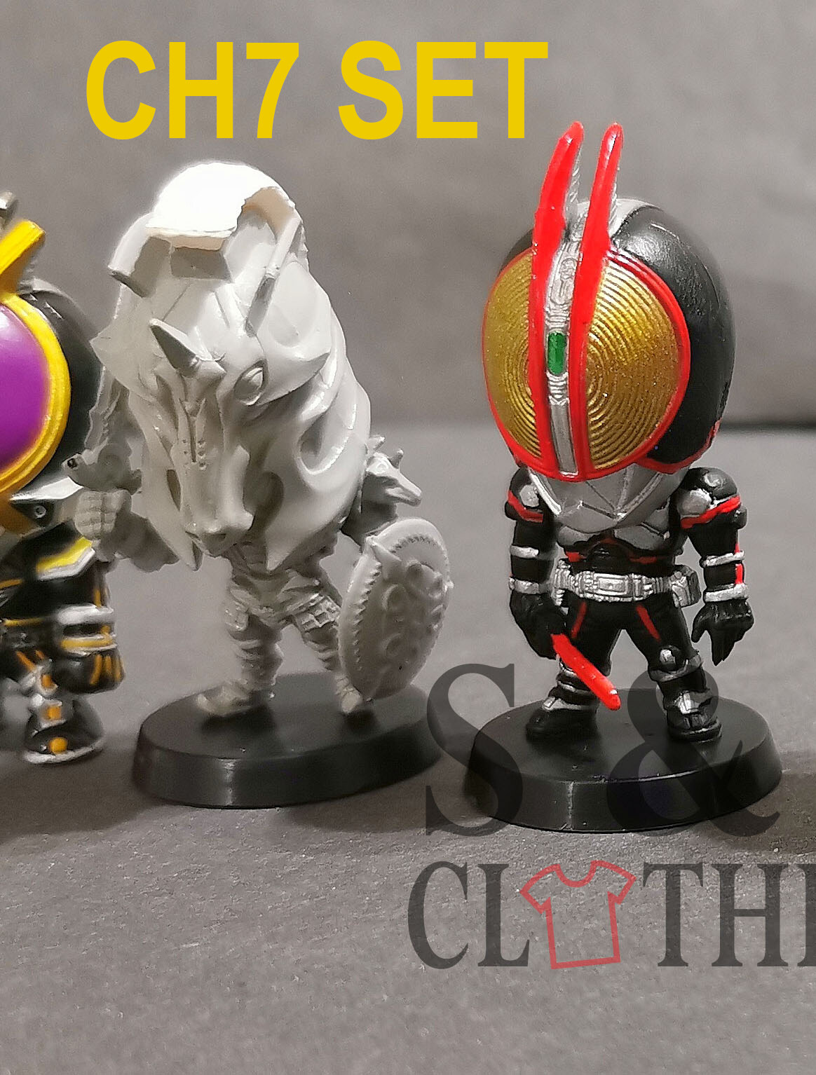 🔥Ready Stock🔥Bandai Japan chibi Kamen Rider Decade figure (PVC) Kamen ...