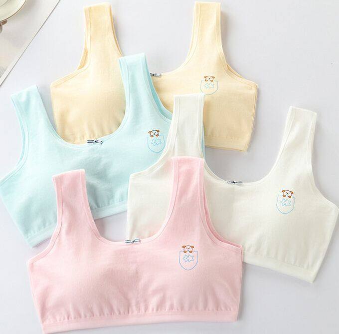 8-16 Baby Bra Girls Training Bra Teenagers Girl Student safety Vest Kid ...